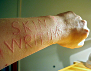 Skin Writing - MEDizzy Journal