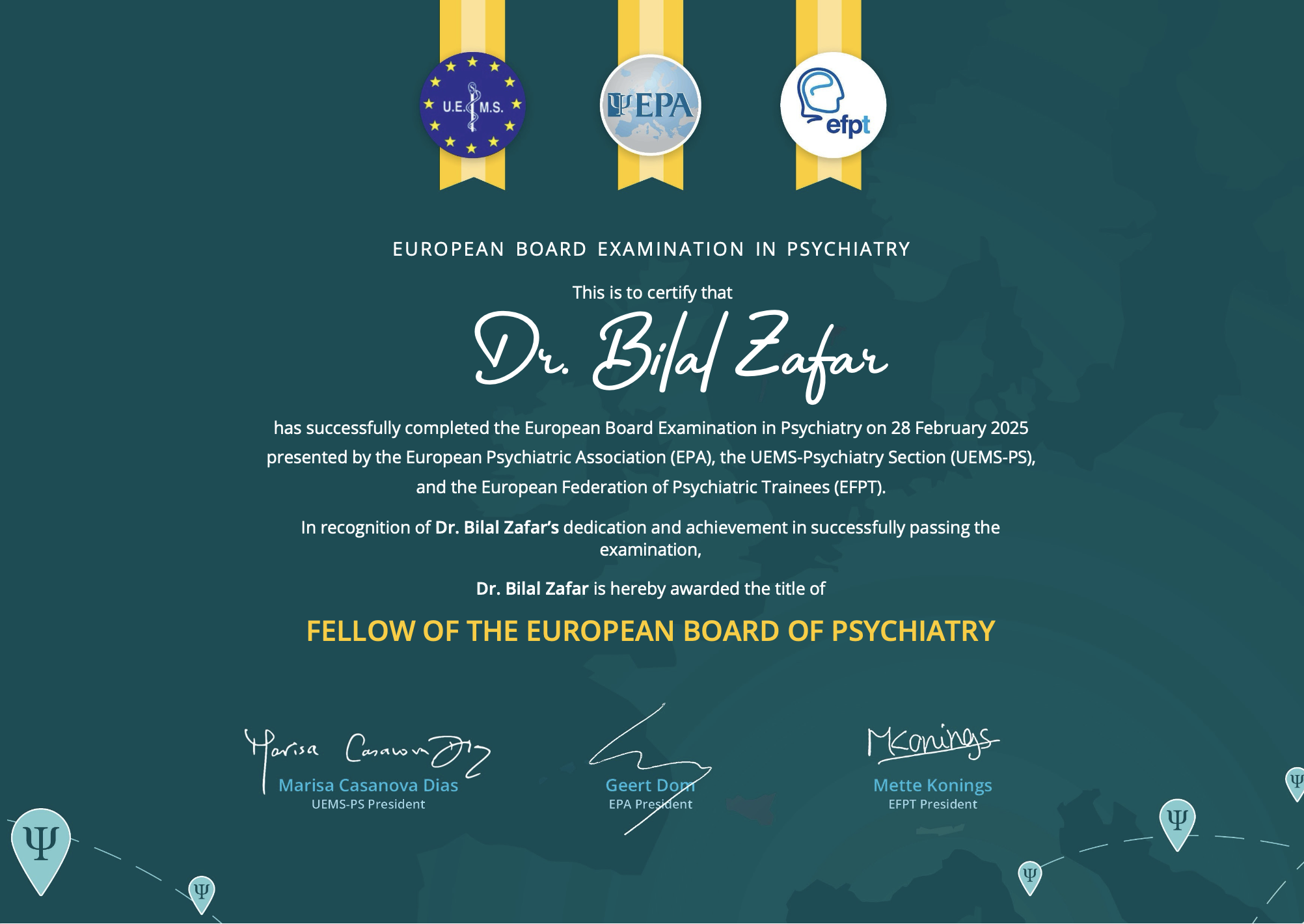 From Pakistan to Europe: A Psychiatrist’s Fellowship Milestone ...